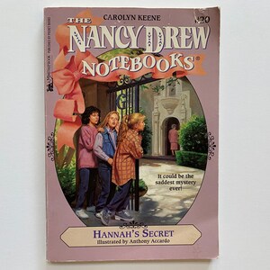 Nancy Drew Notebooks #20 Hannahs Secret Paperback Chapter Book by ...