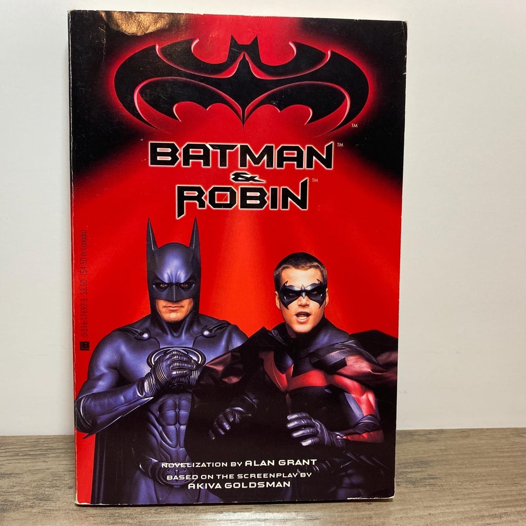 Batman and Robin Novel Based on the Movie Paperback Book Scholastic ...