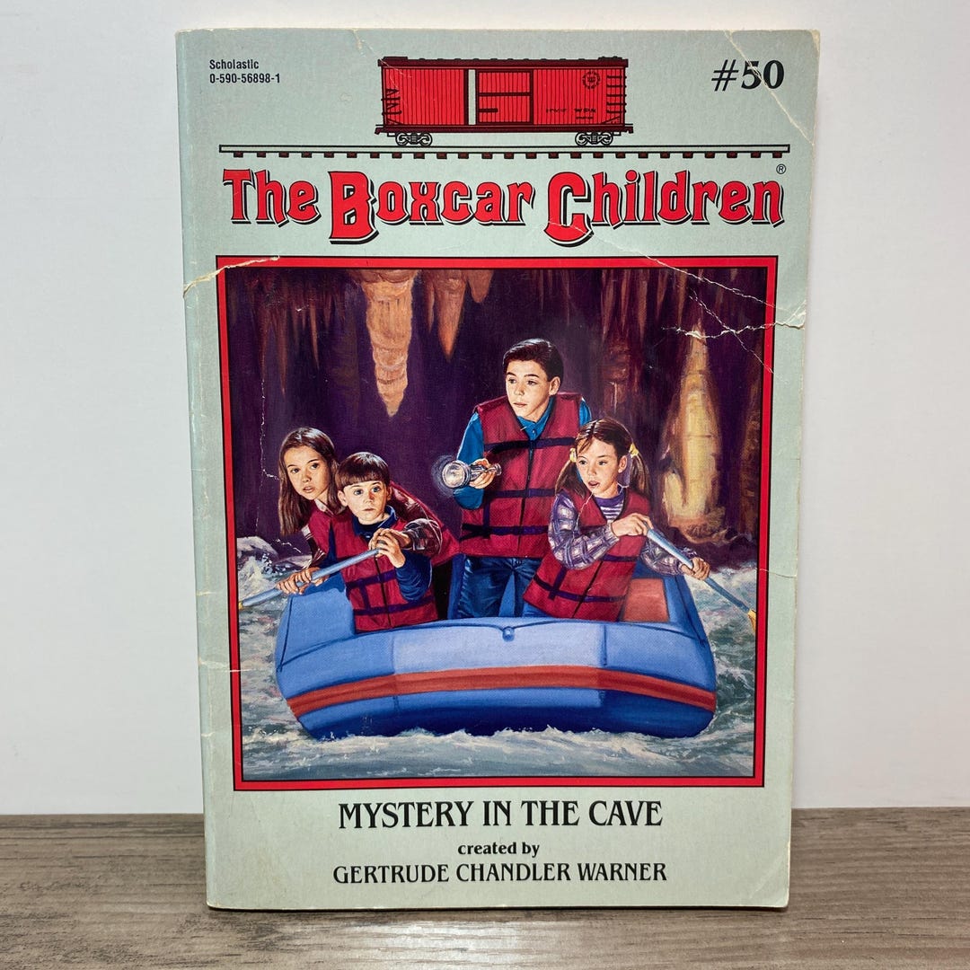 The Boxcar Children #50 Mystery in the Cave Paperback Chapter Book by ...