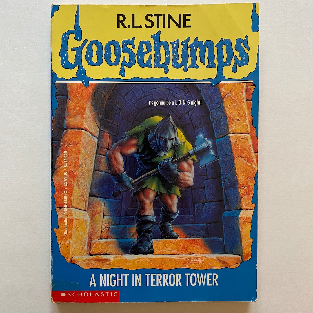 Goosebumps #27 A Night in Terror Tower Paperback Book by RL Stine - Etsy