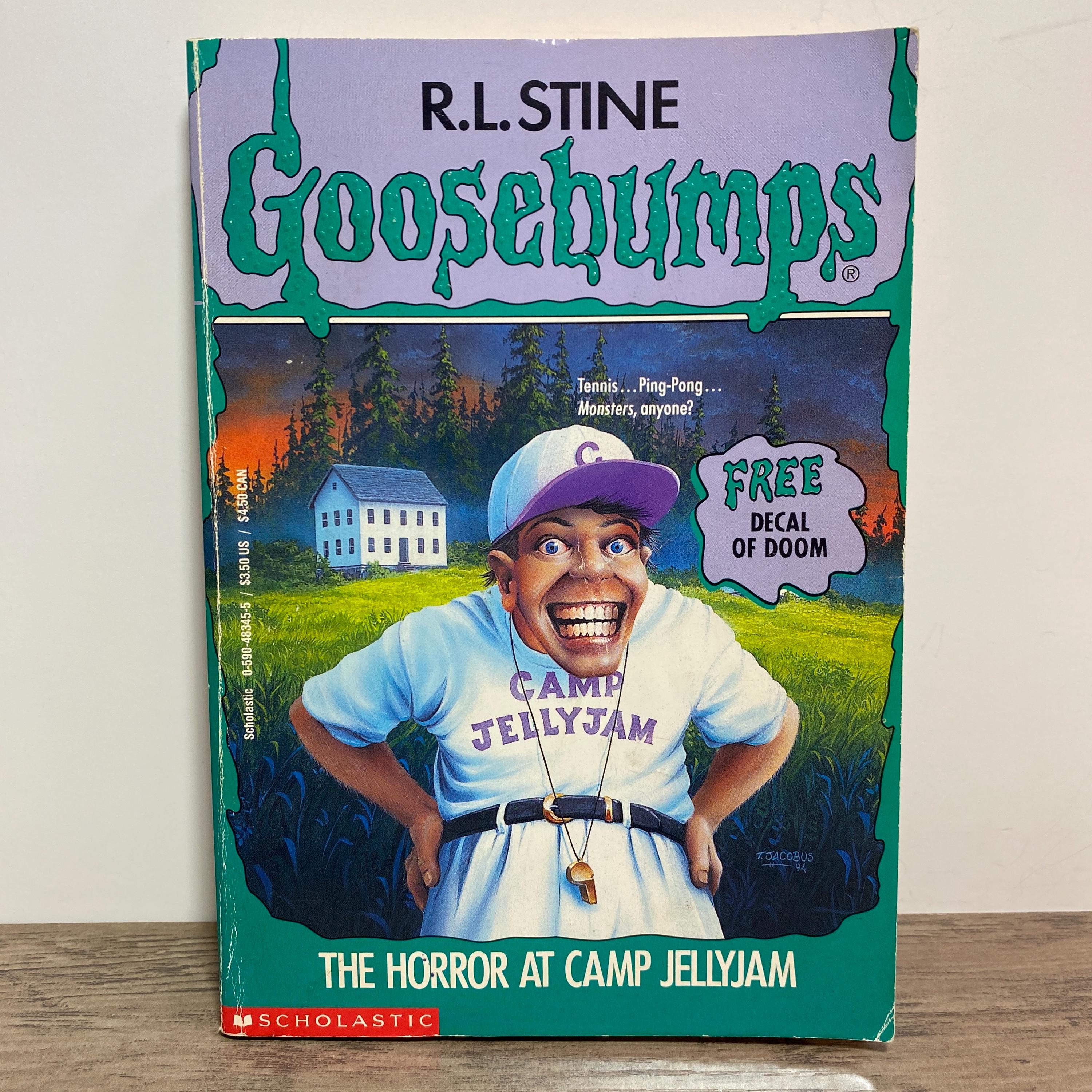 Goosebumps #33 the Horror at Camp Jellyjam Paperback Book by RL Stine ...