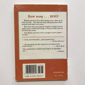 1994 The Ghost of Popcorn Hill Paperback Chapter Book Kids Teens ...