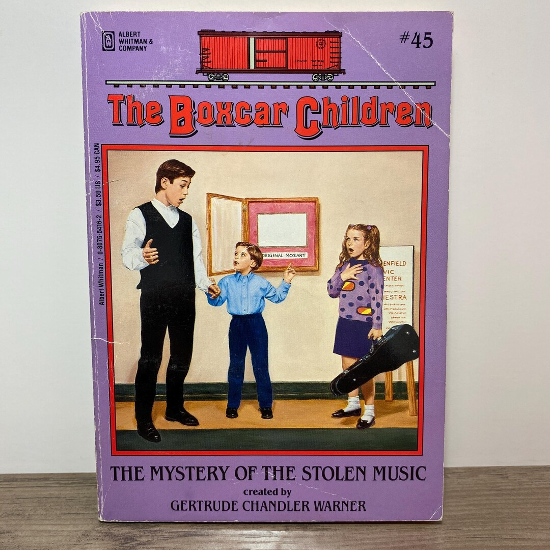 The Boxcar Children #45 the Mystery of the Stolen Music Paperback ...