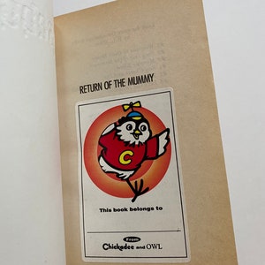 Goosebumps 23 Return of the Mummy Paperback Book by RL Stine - Etsy