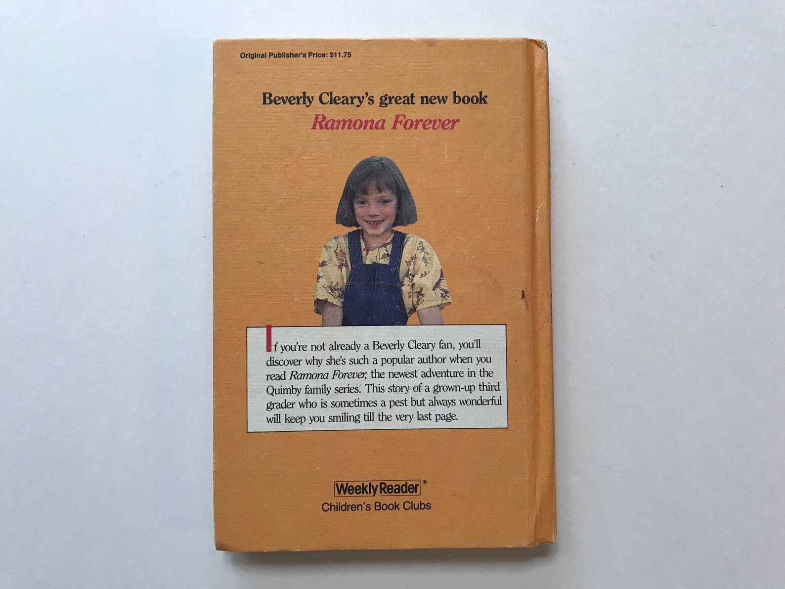 1988 Ramona Forever Hardcover Chapter Book by Beverly Cleary - Etsy UK
