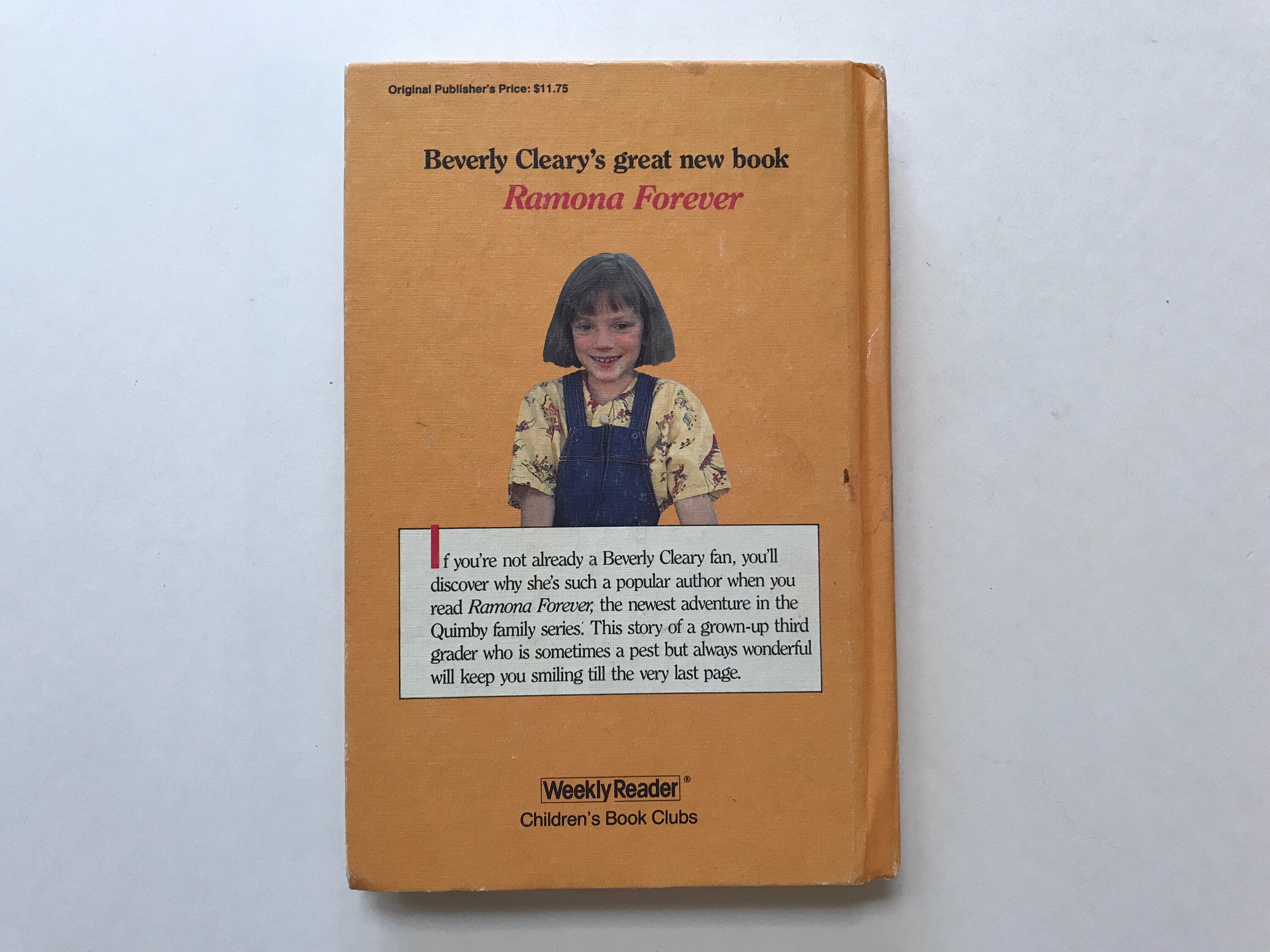1988 Ramona Forever Hardcover Chapter Book by Beverly Cleary - Etsy UK