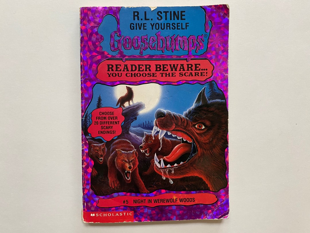 Give Yourself Goosebumps #5 Night in Werewolf Woods Reader Beware You ...