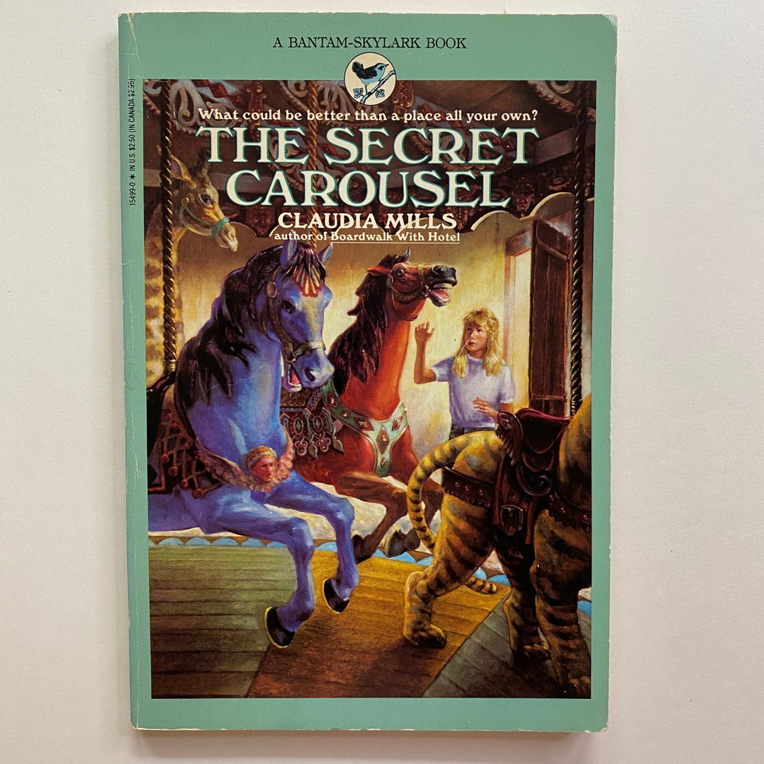 The Secret Carousel Paperback Chapter Book by Claudia Mills 1987 - Etsy