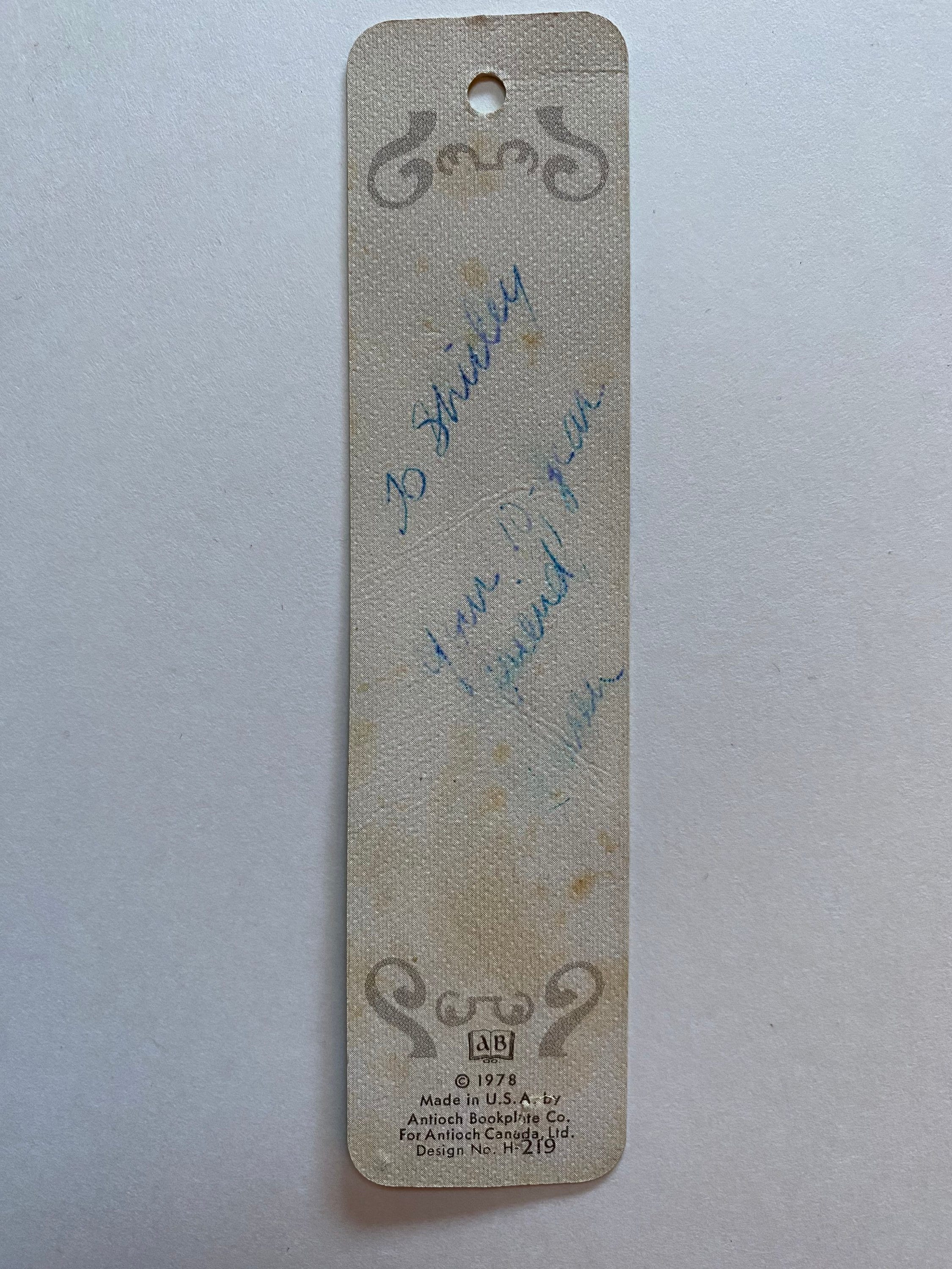 1978 Bookmark Id Enjoy the Day More If It Started Later Antioch USA - Etsy