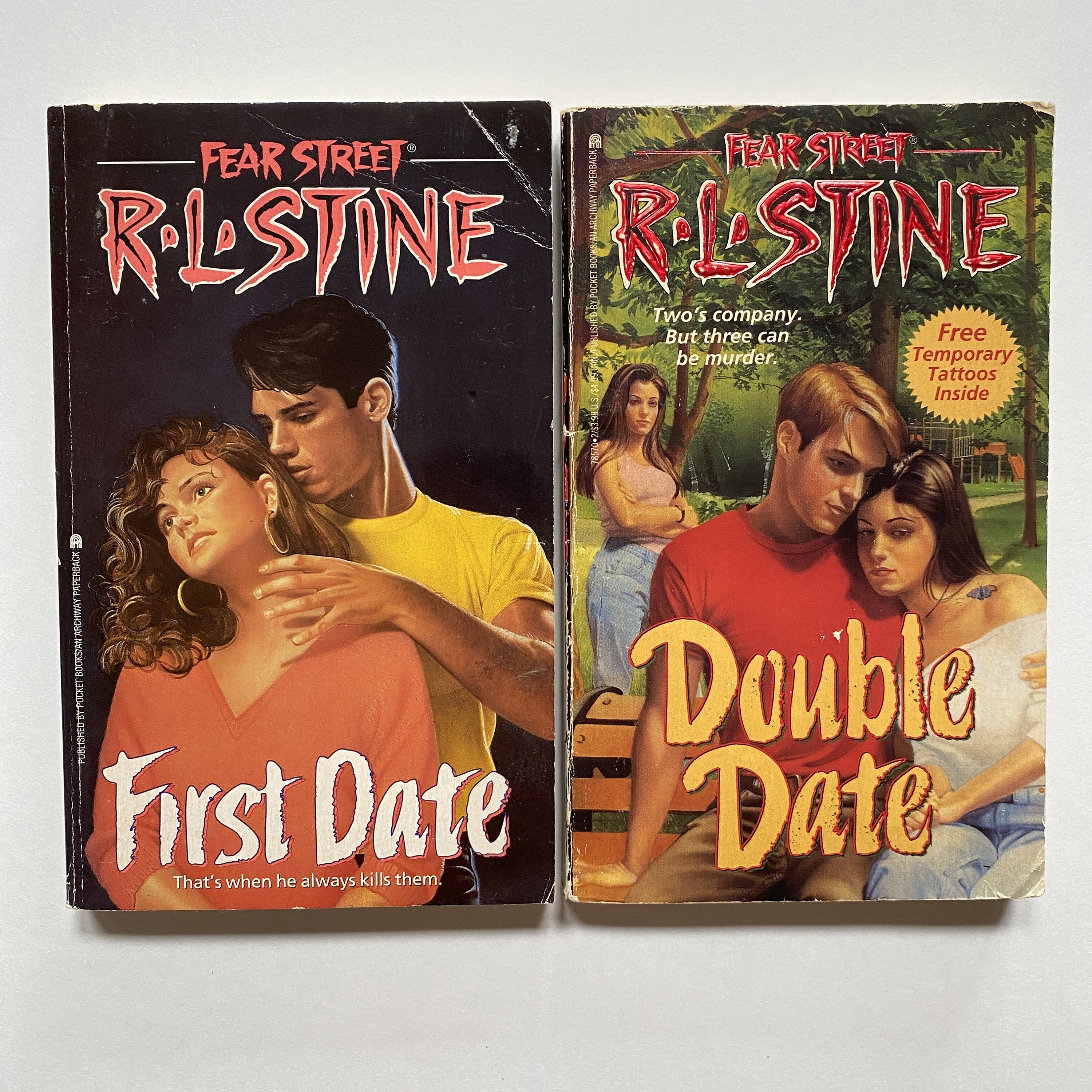 1990s Fear Street First Date and Double Date Paperback Chapter Books by ...
