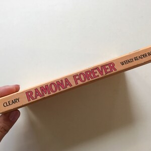 1988 Ramona Forever Hardcover Chapter Book by Beverly Cleary - Etsy UK