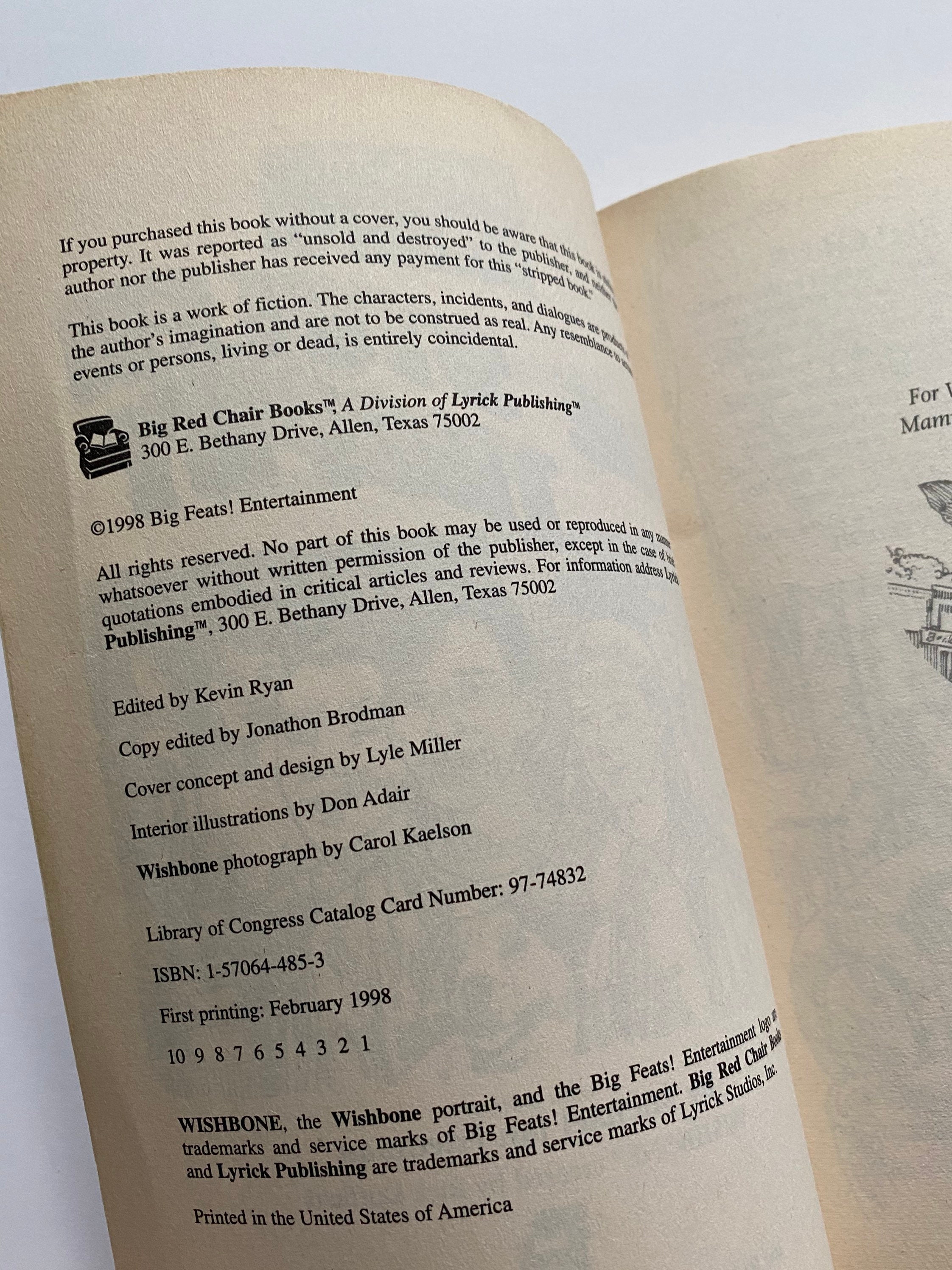 Wishbone Mysteries #5 the Stolen Trophy Paperback Chapter Book - Etsy