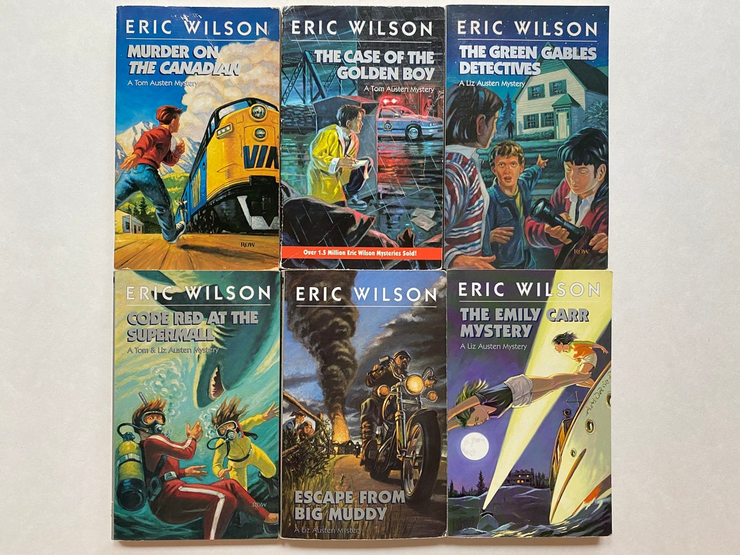 Eric Wilson Paperback Book LOT - Tom and Liz Austen Mysteries - Etsy