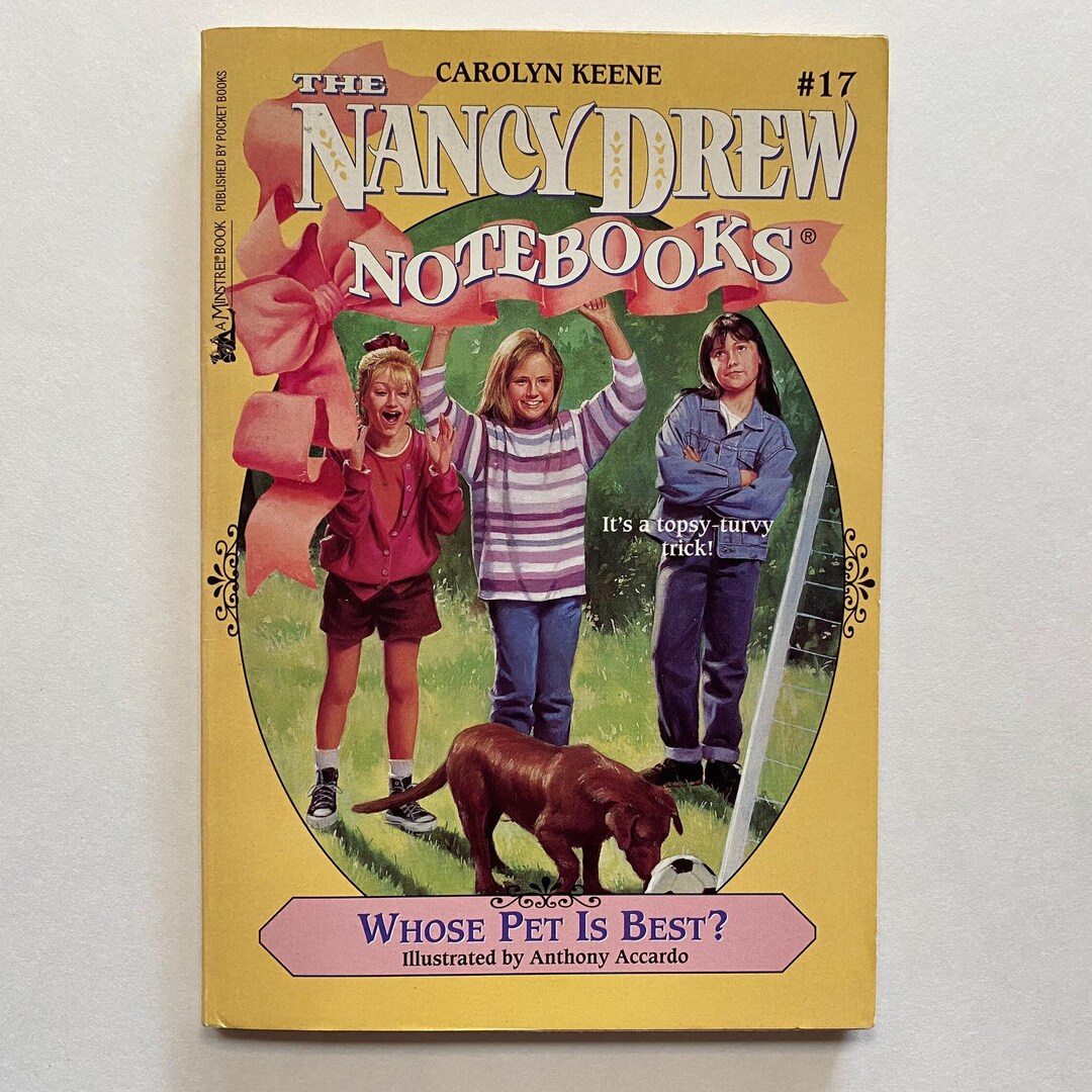 Nancy Drew Notebooks #17 Whose Pet is Best Paperback Chapter Book by ...