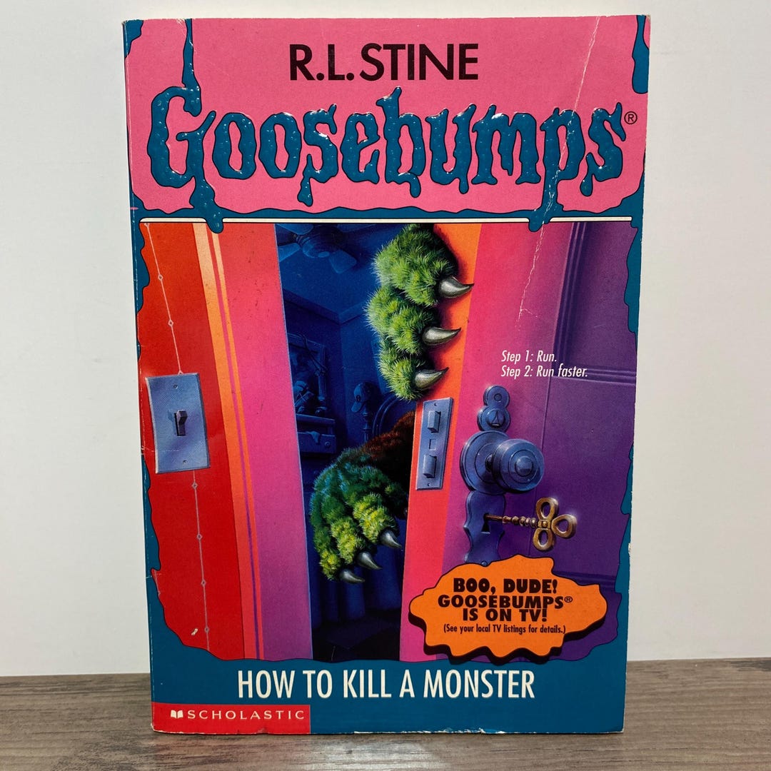 Goosebumps #46 How to Kill a Monster Paperback Book by RL Stine - Etsy
