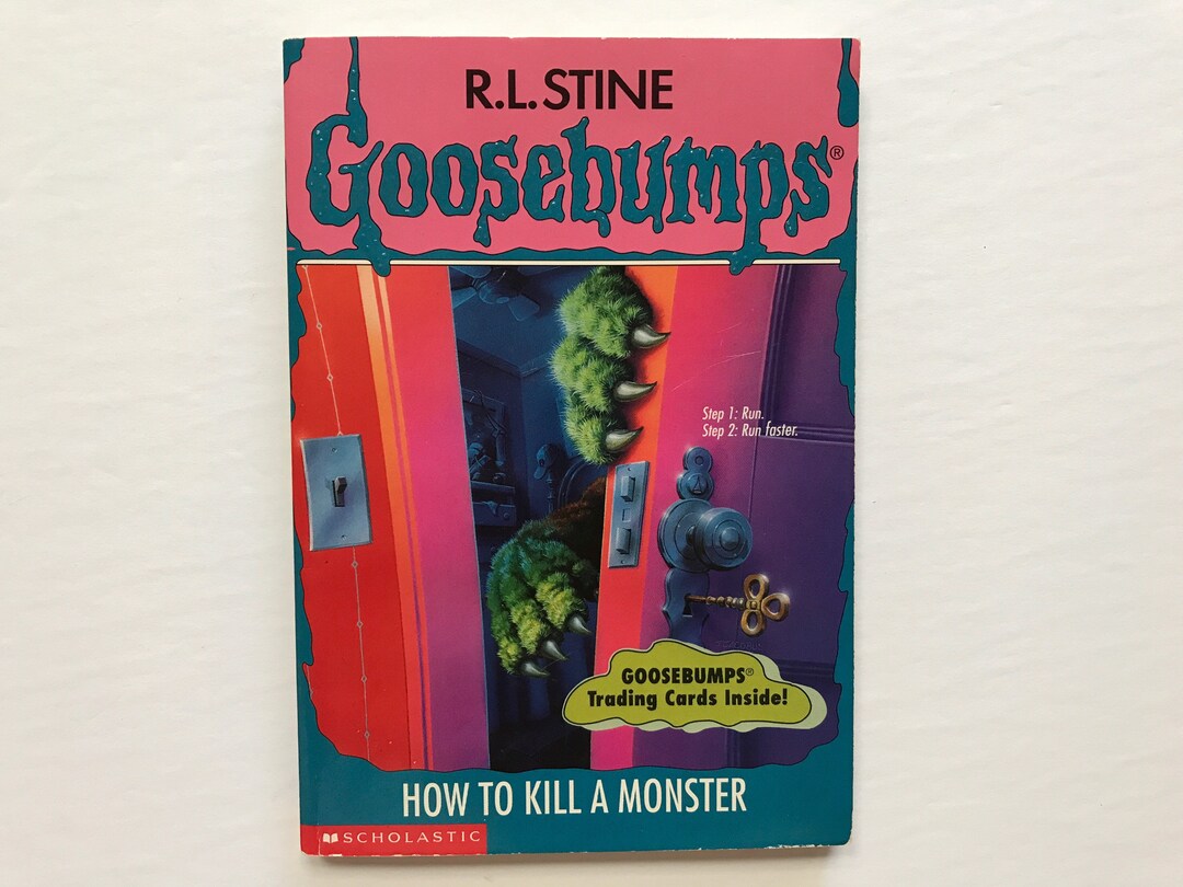 Goosebumps #46 How to Kill a Monster Paperback Book by RL Stine - Etsy