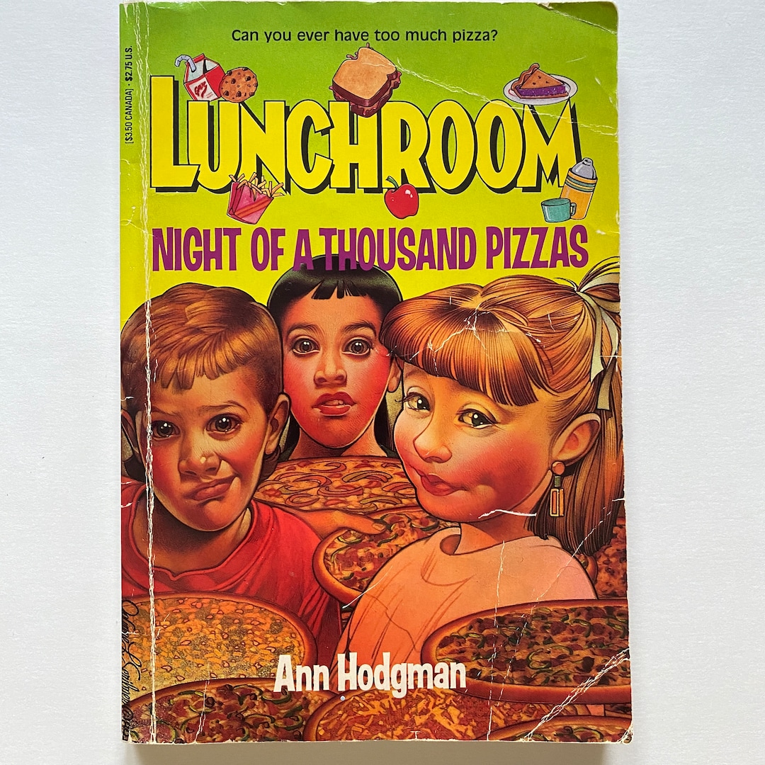 1991 Lunchroom #1 Night of a Thousand Pizzas Paperback Chapter Book by ...