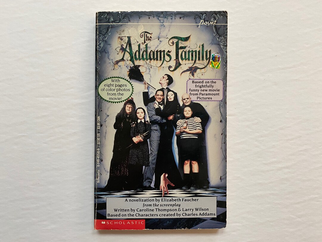 1991 Addams Family Novelization Paperback Chapter Book / 90s Kids ...