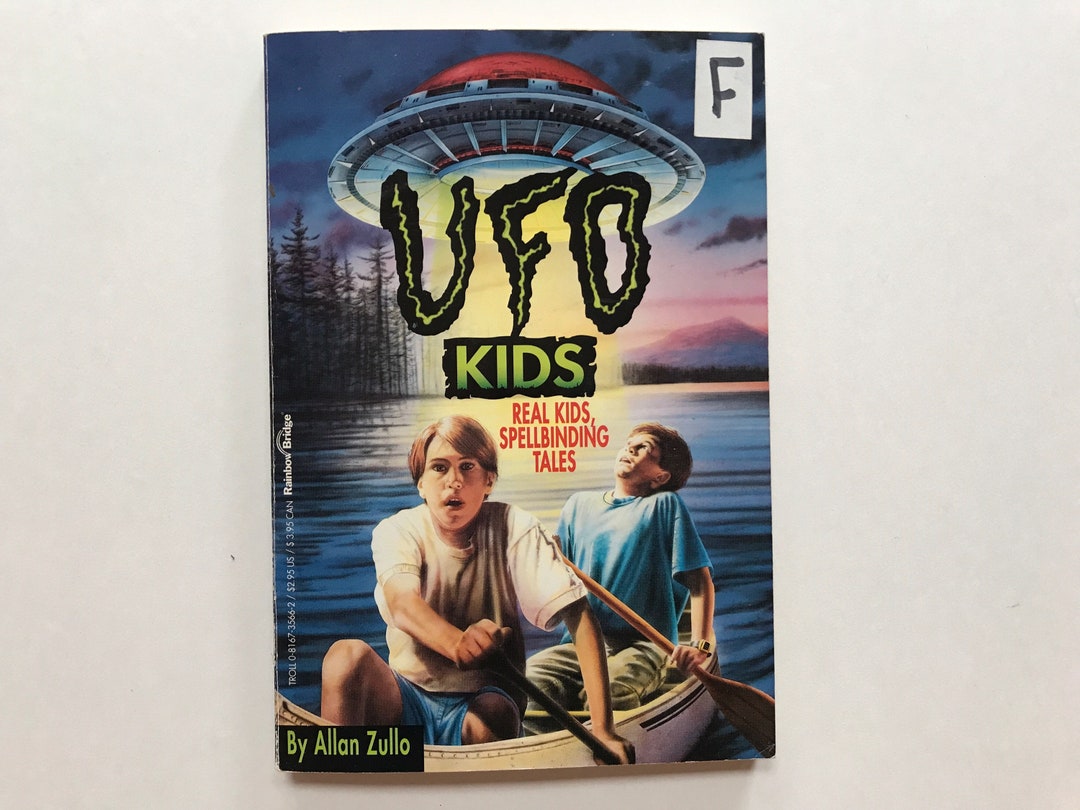 1995 UFO Kids Paperback Short Story Book / True Spooky Stories / 90s ...