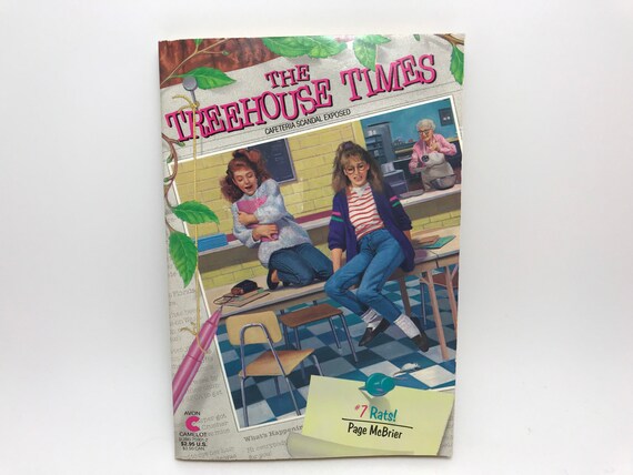 1990 the Treehouse Times Paperback Chapter Book / 7 Rats / | Etsy