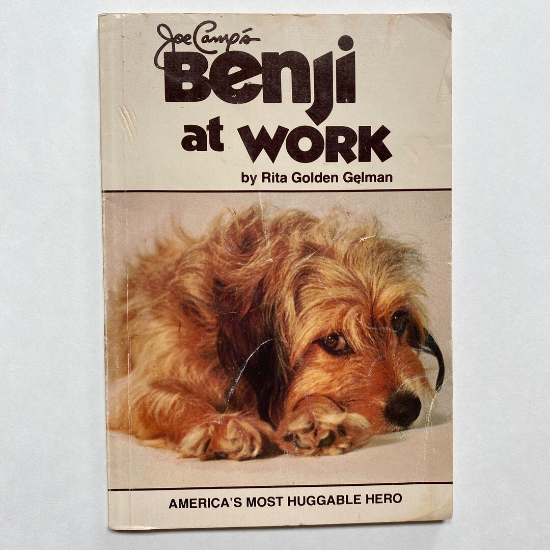 Benji at Work Softcover Kids Book 1980 Scholastic Joe Camp Rita Golden ...