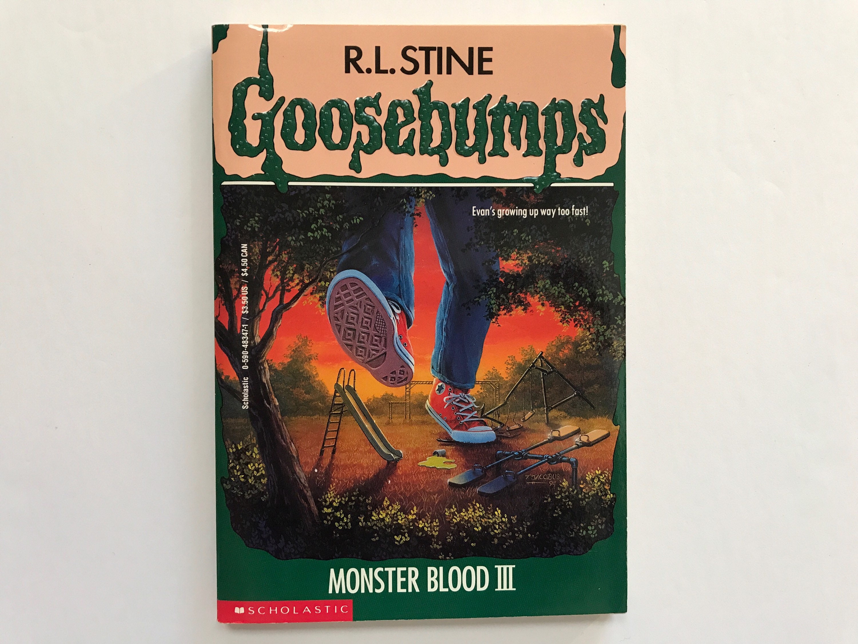 Goosebumps 29 Monster Blood 3 Paperback Book by RL Stine - Etsy