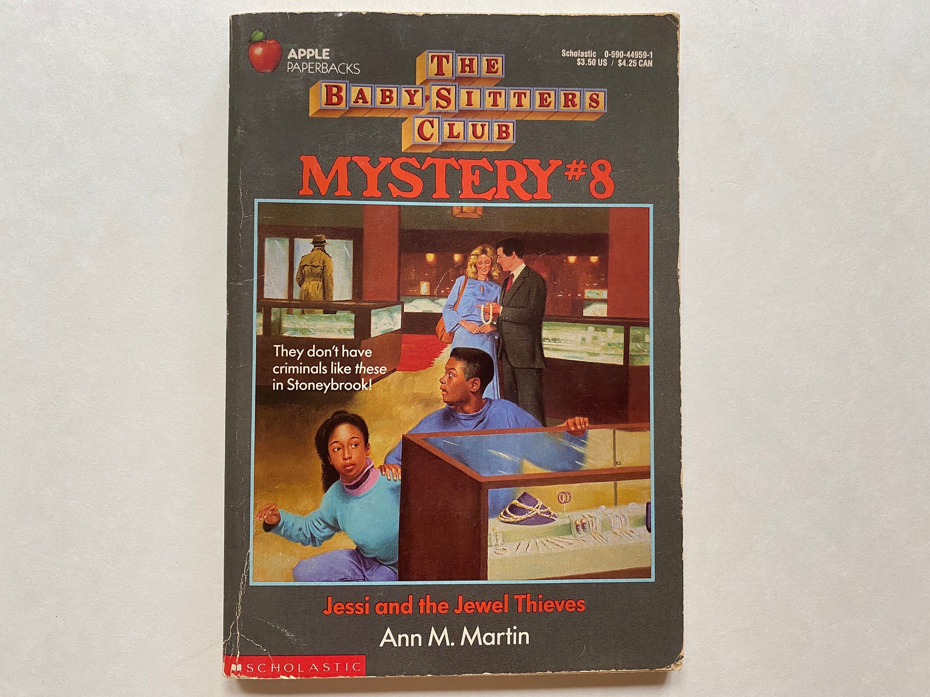 The Babysitters Club Mystery 8 Jessi and the Jewel Thieves Paperback Chapter Book by Ann M ...