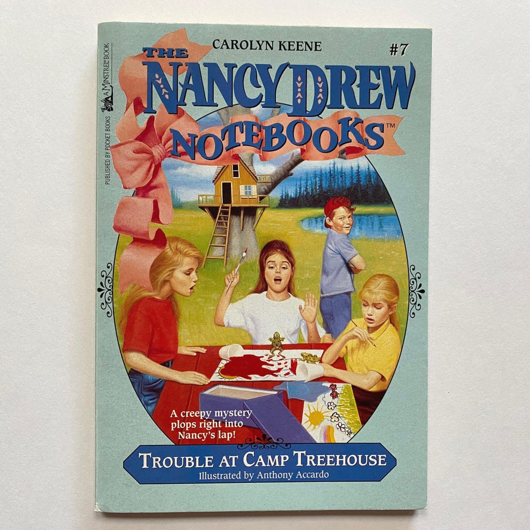 Nancy Drew Notebooks #7 Trouble at Camp Treehouse Paperback Chapter ...