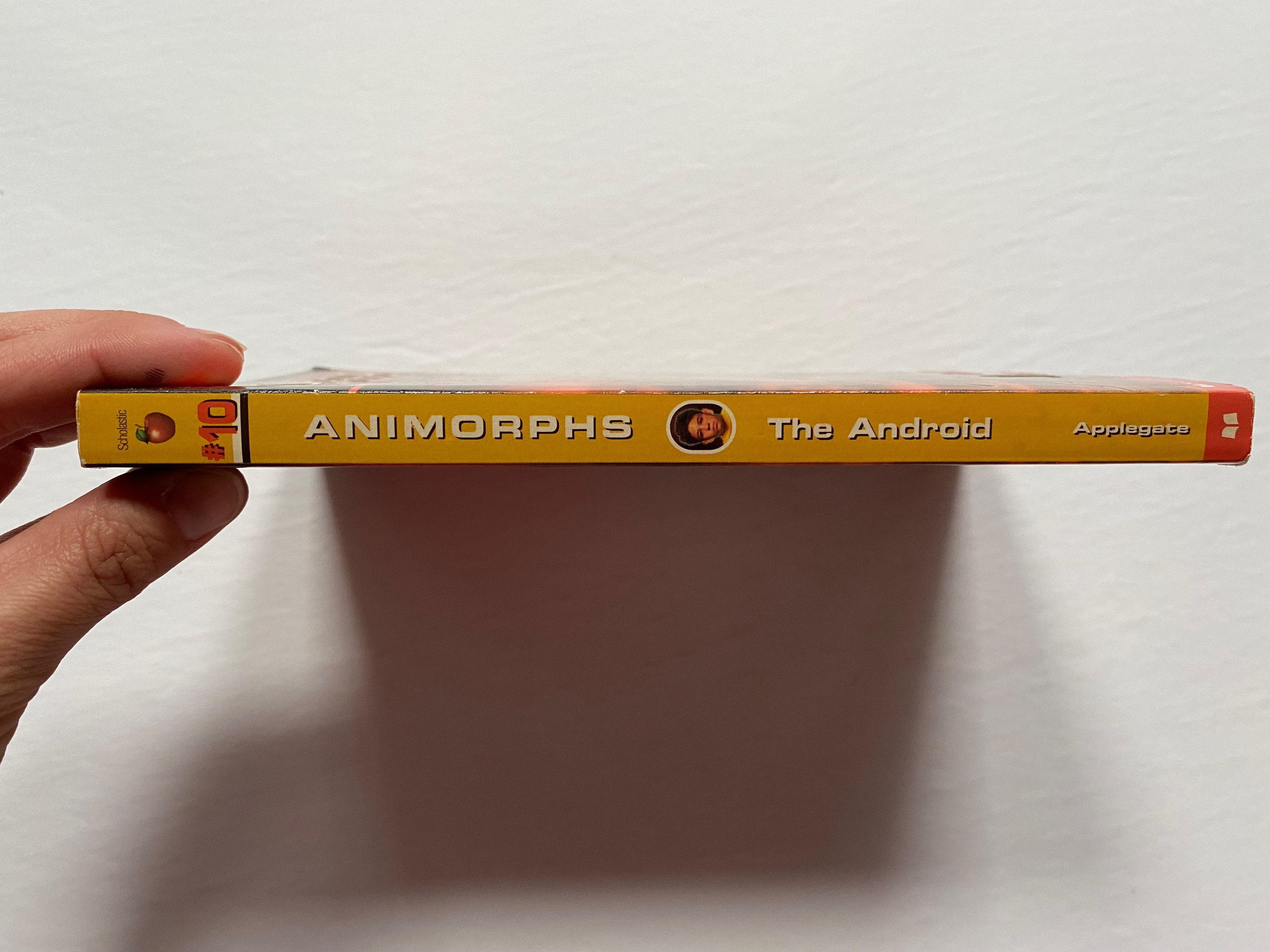 Animorphs #10 the Android WITH STICKERS Paperback Chapter Book by KA ...