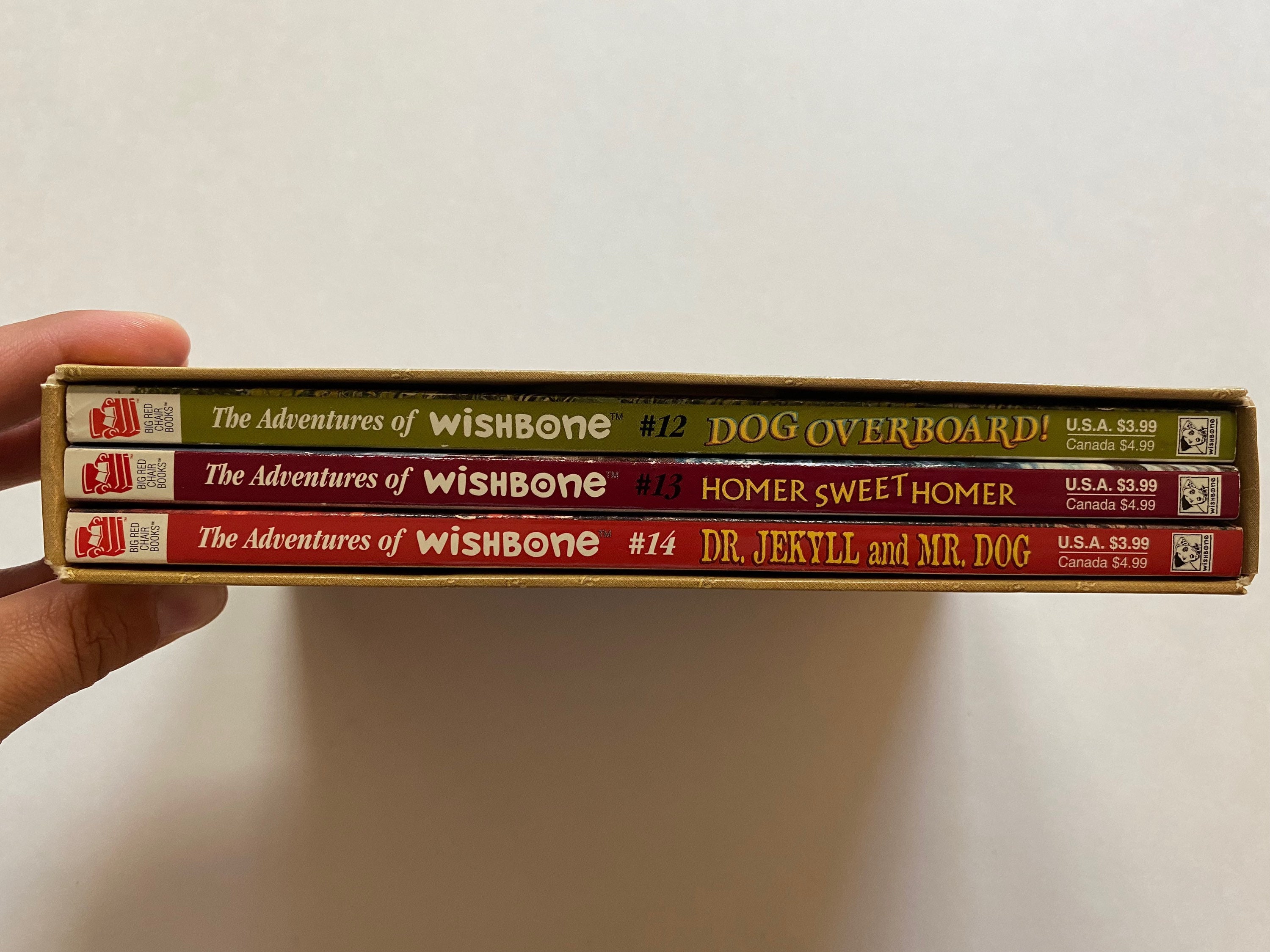 Wishbone Adventures BOXSET Dog Overboard Homer Sweet Homer Dr Jekyll ...