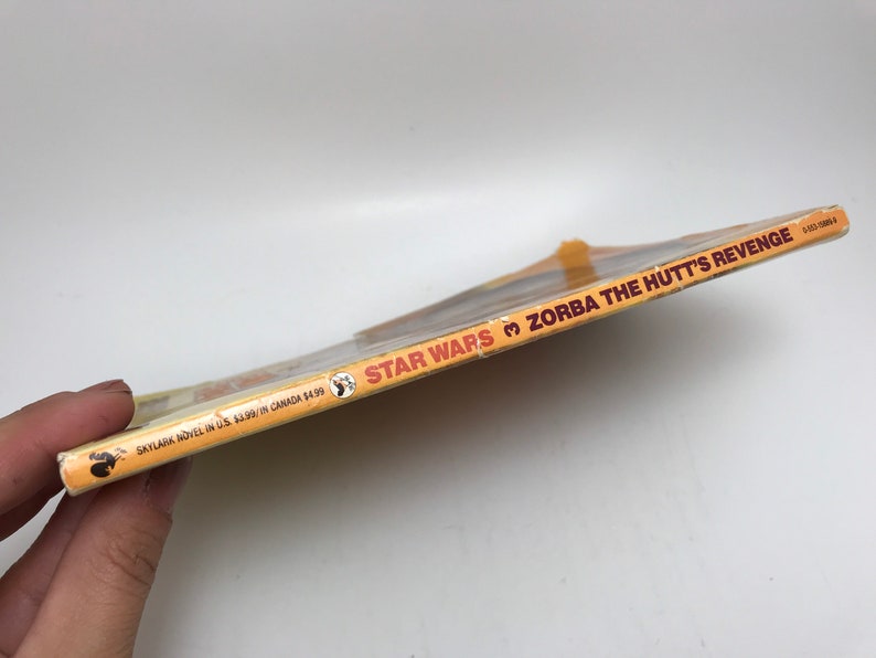 1992 Star Wars Zorba the Hutts Revenge Paperback Chapter Book / 90s ...