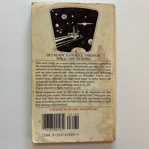Choose Your Own Adventure #4 Space and Beyond Paperback Chapter Book - Etsy