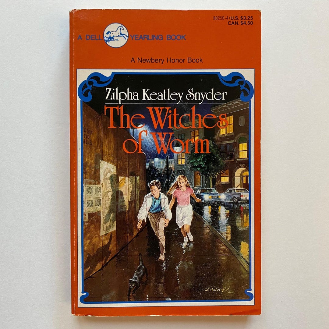 The Witches of Worm Book by Zilpha Keatley Snyder Dell Yearling Newbery ...