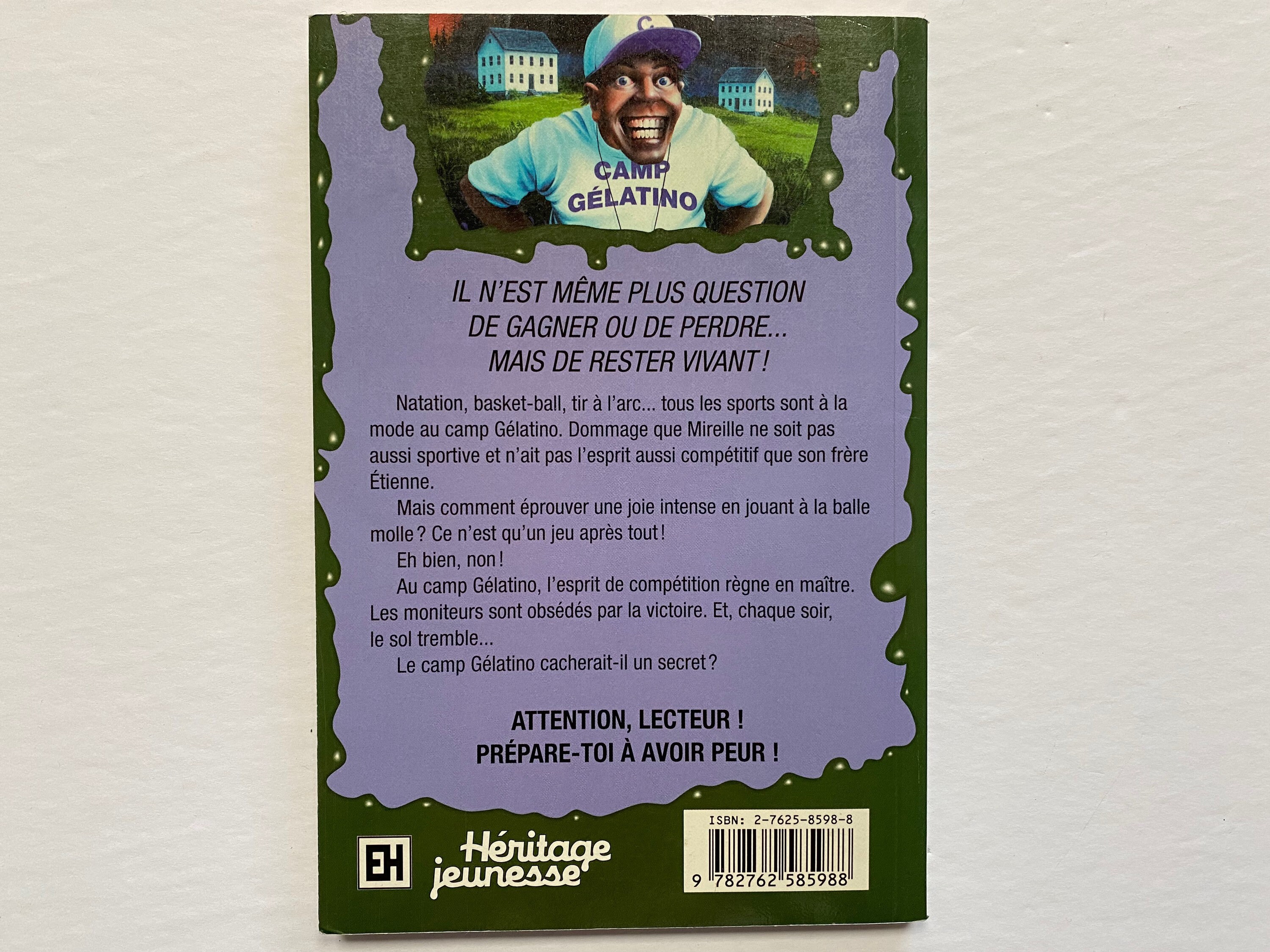 Goosebumps 41 Camp Jellyjam FRENCH Chair De Poule Le Secret Du Camp ...
