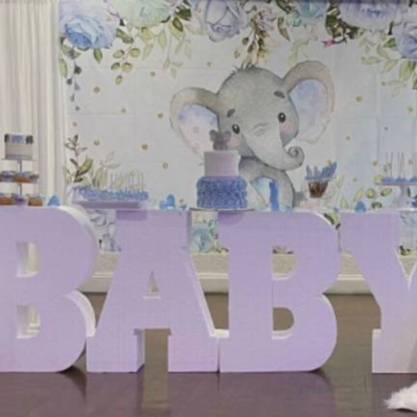 Baby Letter Table - Etsy