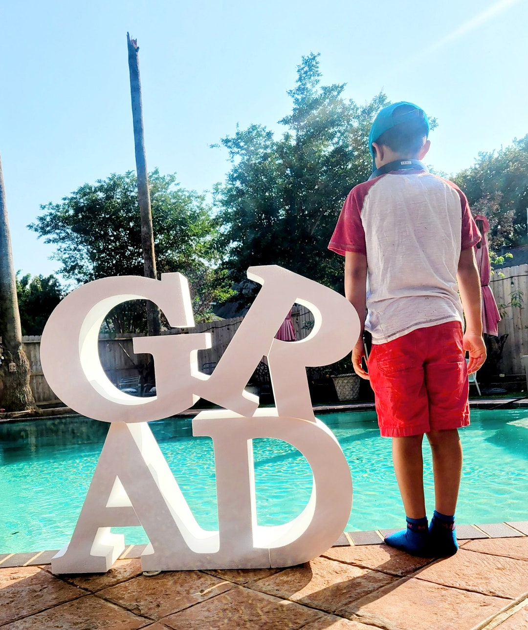 Grad Monument Style Custom Made Foam Letters, Free Shipping - Etsy