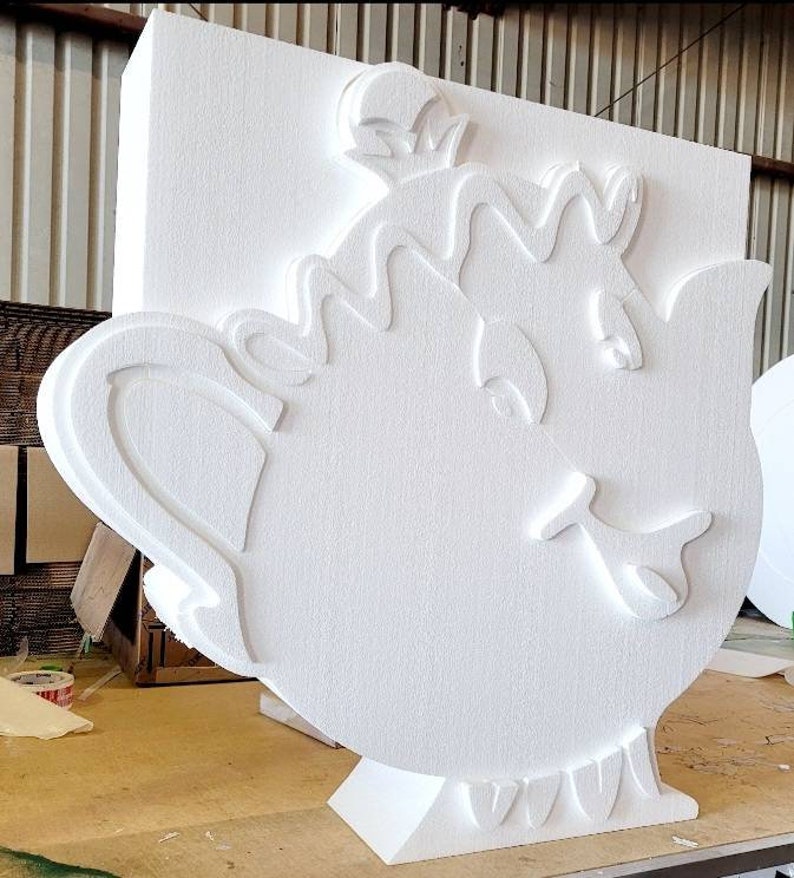 Custom Tea Pot Sign. Tea Pot Table Base 30in Tall Free - Etsy