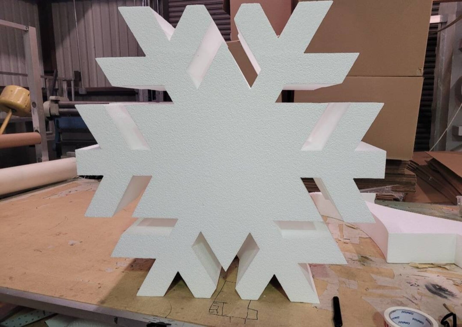 Snowflake Table Base Free Standing Winter Dessert Table - Etsy