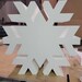Snowflake Table Base, Free Standing, Winter Dessert Table, Free ...