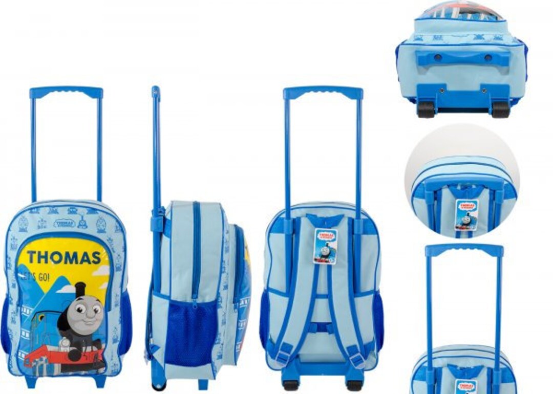Thomas the Tank Engine Lets Go Wheely Wheelie Trolley Bag for Kids - Etsy