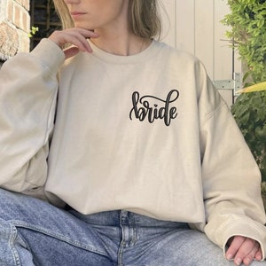 Bride Cursive Embroidery Design & PNG - 1 Size, 8 File Formats, Trendy ...