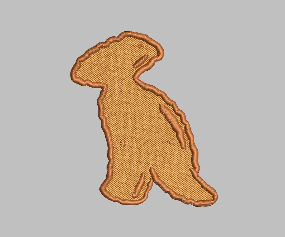 Single Dino Nuggets Embroidery Design -PES, DST, JEF, Exp, Xxx, Vp3 ...