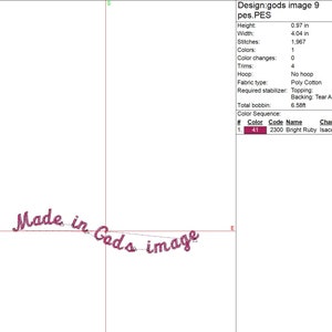 Easter Made in Gods Image Embroidery Design - PES,JEF,DST Files ...