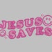 Preppy Jesus Saves Embroidery Design, PES, DST, JEF, Exp, Xxx, Trendy ...