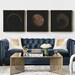 Luxury Gold Posters Made on Canvas, Wall Art Home Decor, Living Room ...