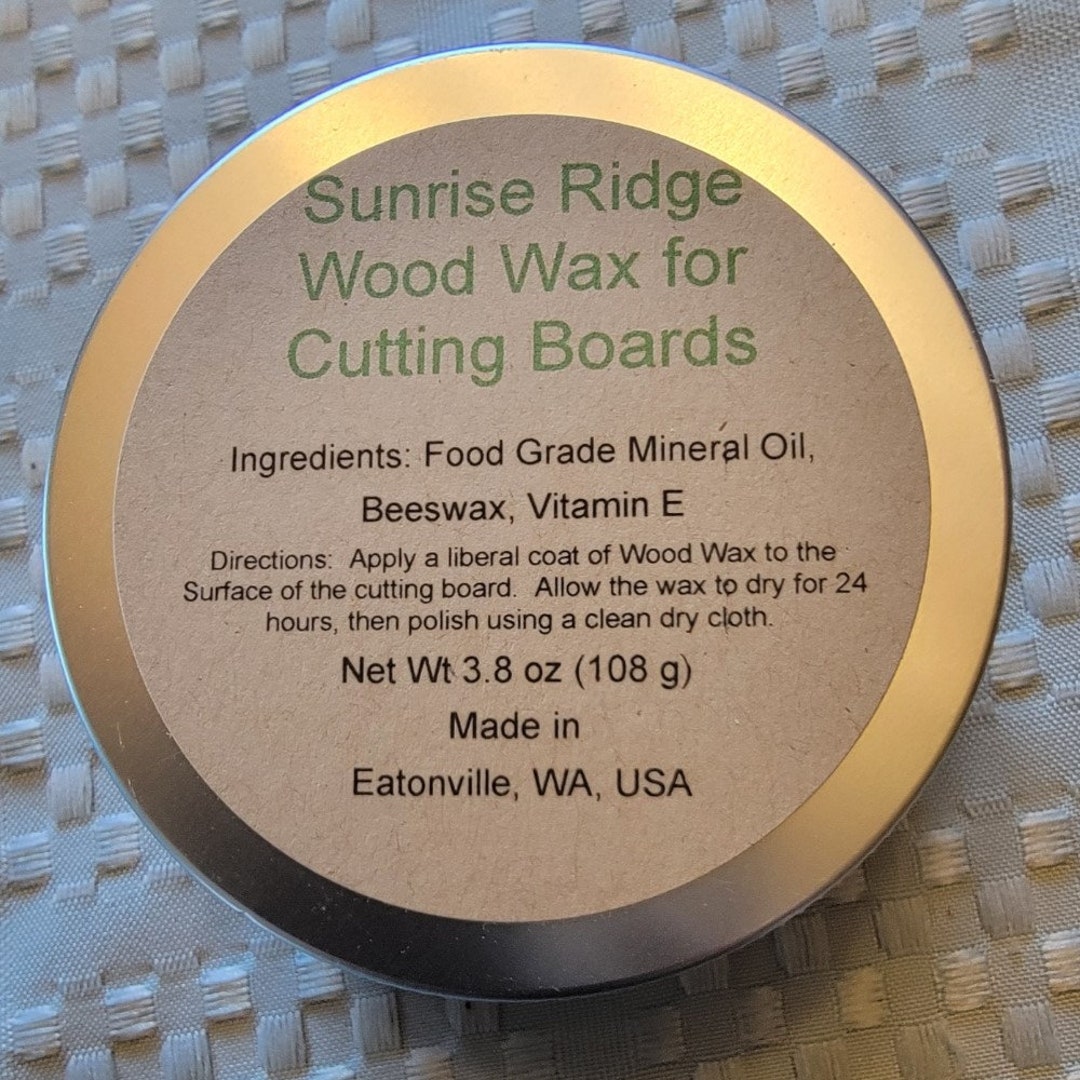 Sunrise Ridge Wood Wax for Cutting Boards - Etsy