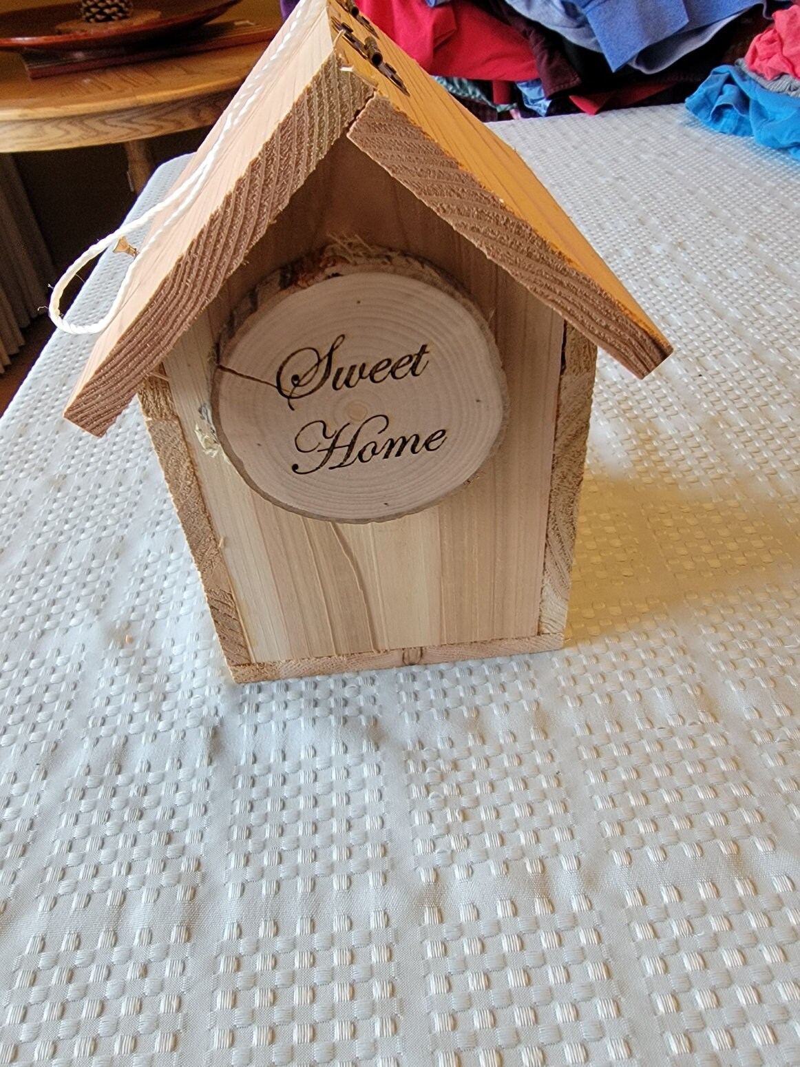 Engraved Cedar Bird House - Etsy