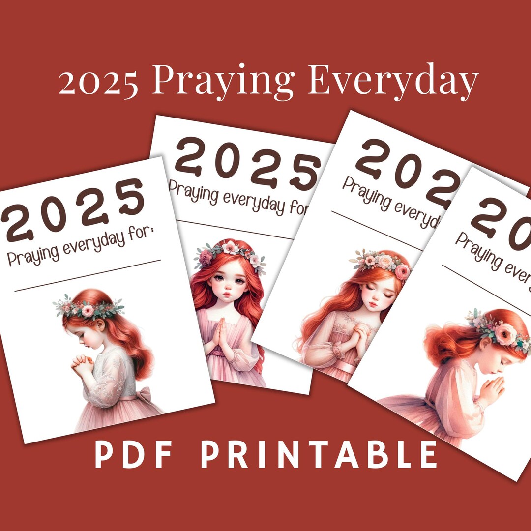 Praying Girl, Focused Prayer Challenge, Everyday Praying for Same ...