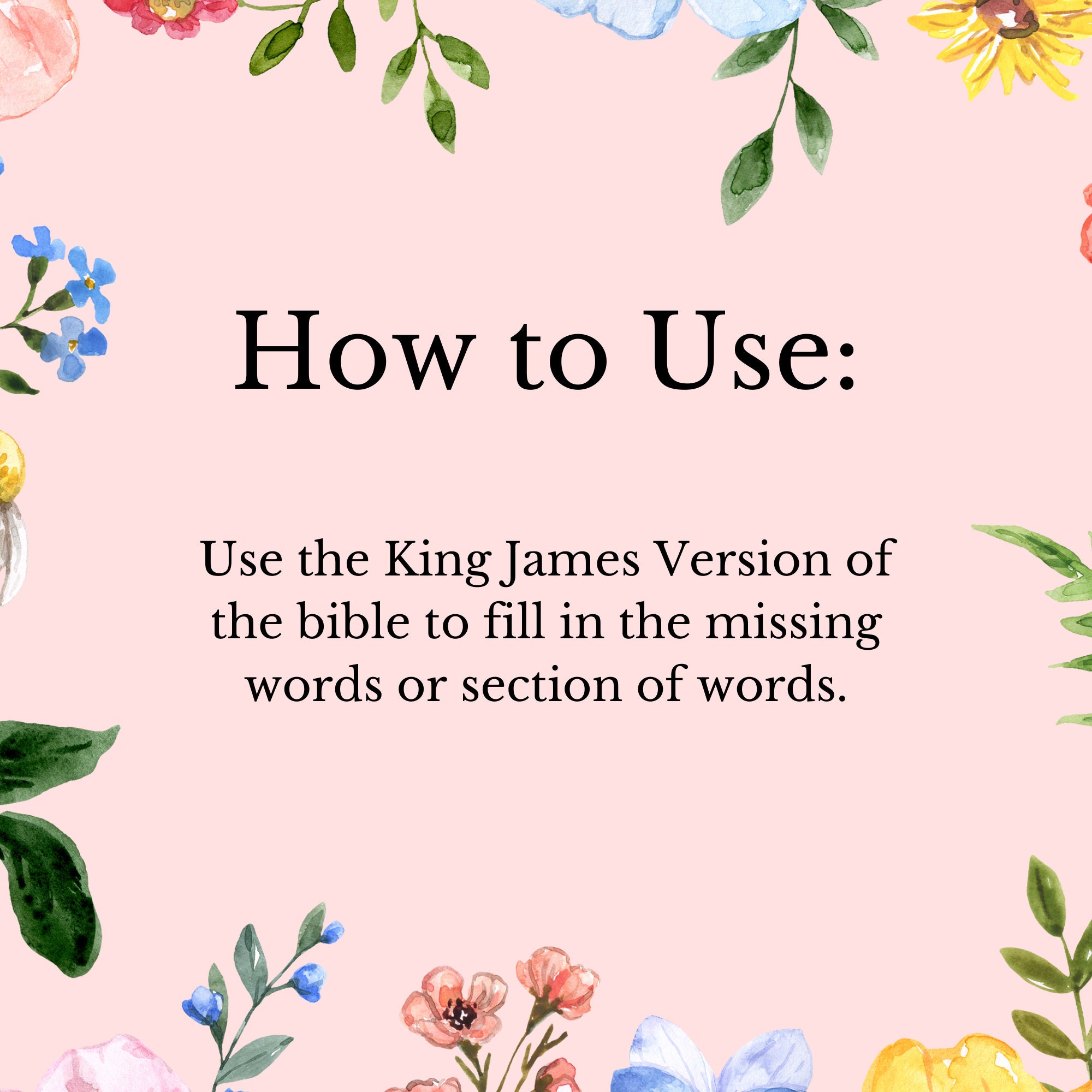 Psalm 1 Worksheet, Bible Study Printable, Bible Study Tool, Bible ...