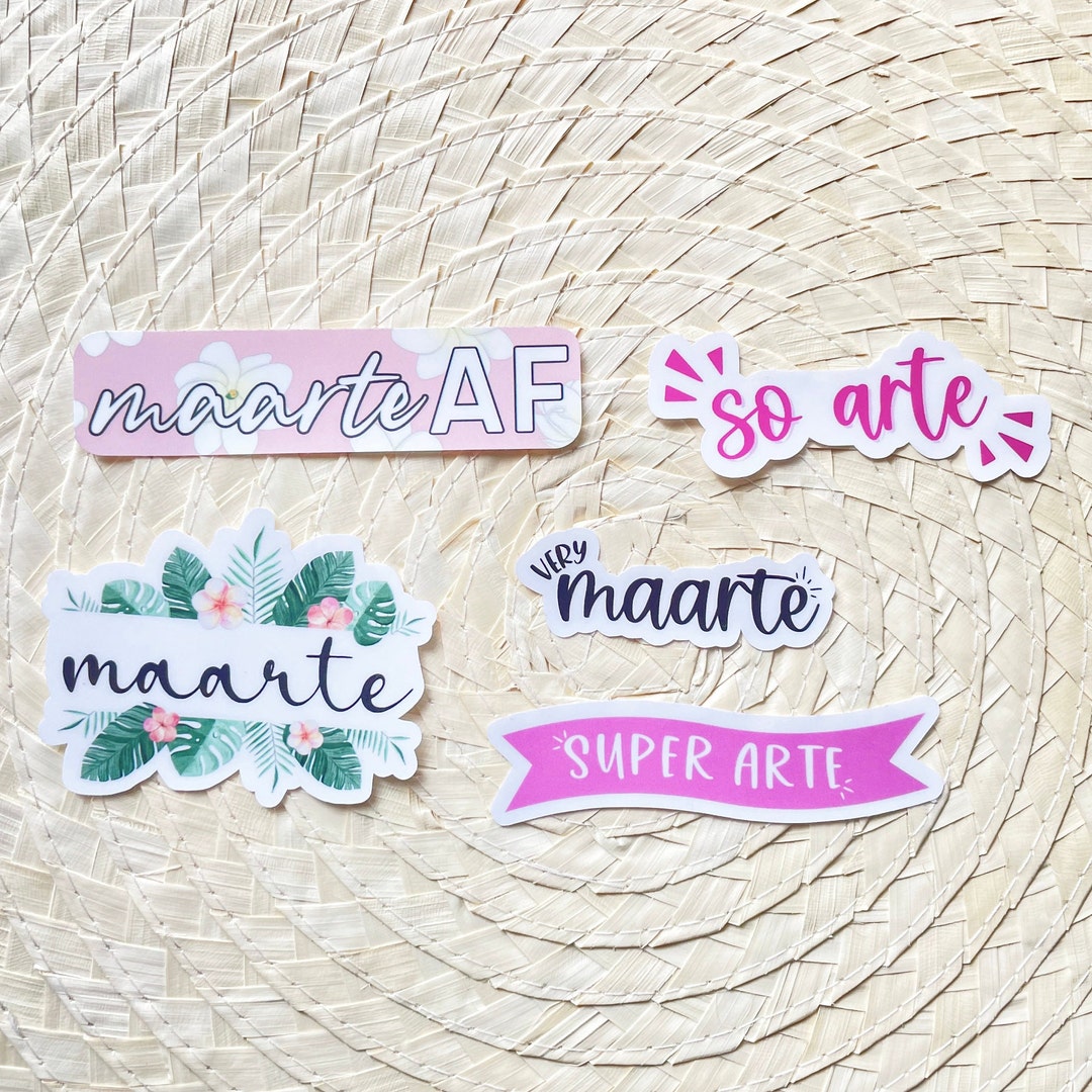 Maarte Stickers | Filipino Stickers - Etsy